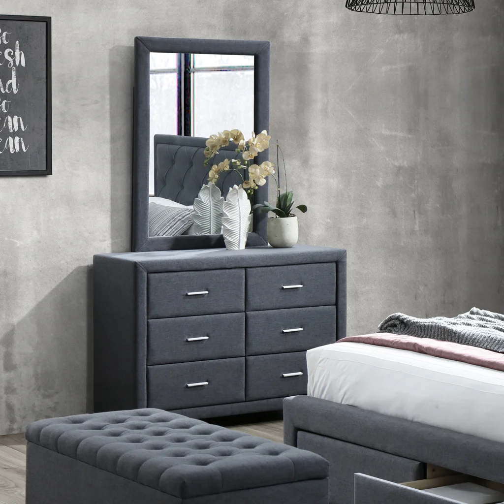 Dark Grey Dresser Hastings Dark Grey 6 Drawer Chest | M&S