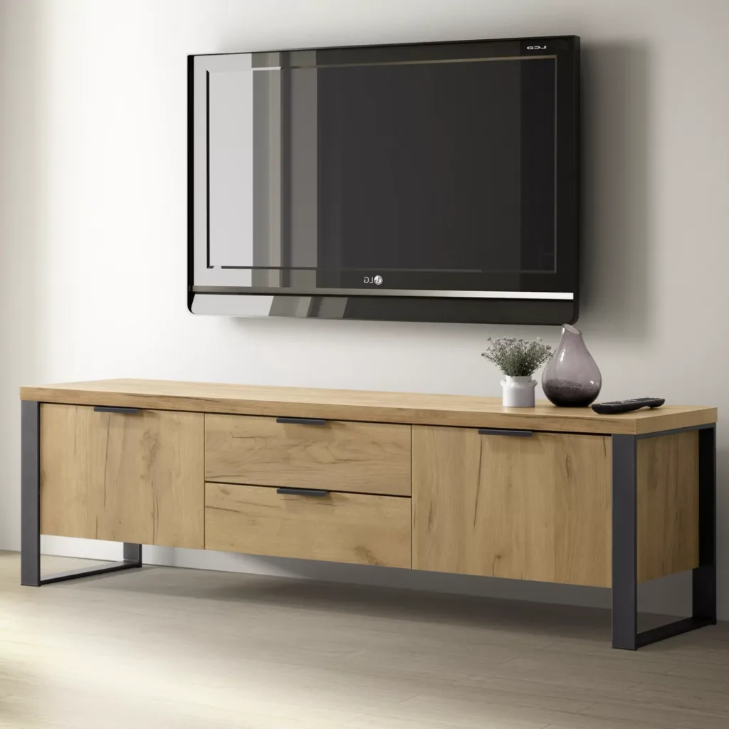 Enoro TV Cabinet - Golden Oak - United Furniture