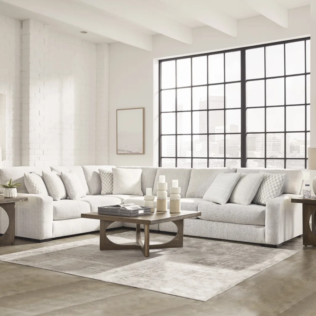 Larce Sectional Corner Sofa - United Furniture
