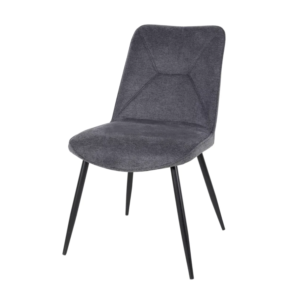 Flore Dining Chair - Dark Grey - United Furniture