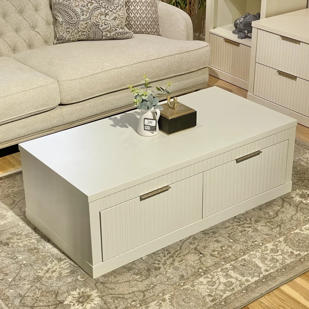 Flute Rectangle Coffee Table - United Furniture